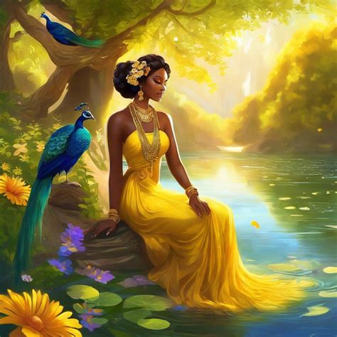 Oshun Goddess Of Sweet Waters Oshun Goddess Vibes Oshun Goddess Of