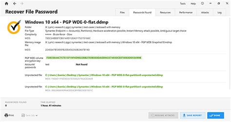 passware kit 2019v4 instantly decrypts symantec epe and is faster for