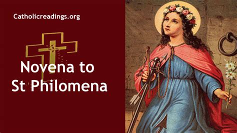 Novena To St Philomena Catholic Prayers