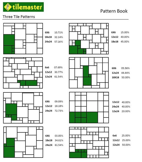 Three Tile Patterns Paving Pattern Stone Pattern Floor Patterns Wall Patterns Bathroom