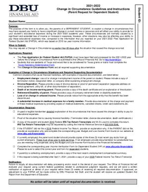 Fillable Online What You Need To Know About FAFSA Dependency Status Fax