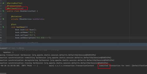Springboot基础26测试用例回滚rollback 注解怎么用 Csdn博客