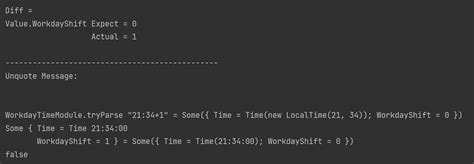 today s random f code nice test error messages with unquote and