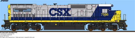 Csx C40 8 7586 By Staall0043 On Deviantart