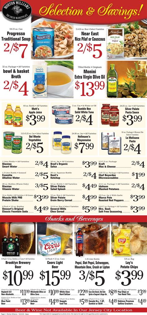 Morton Williams Weekly Ad Oct 24 Oct 30 2025