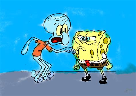 Spongebob Is Mad By Henrytheanimator2006 On Deviantart