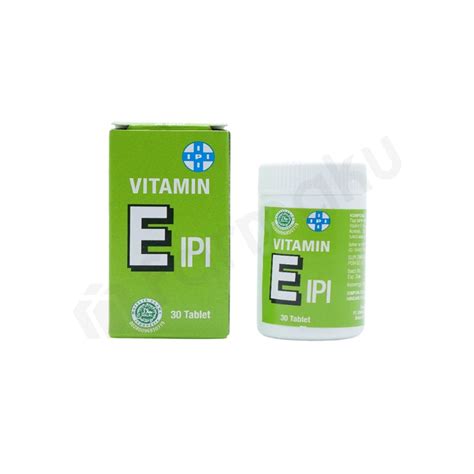 Vitamin E Ipi Tablet 30 Tablet Farmaku