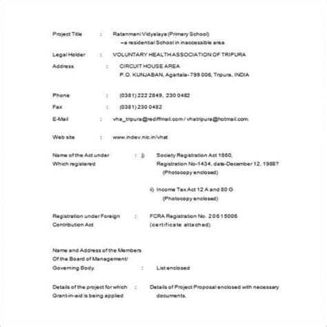 printable proposal format template classles democracy art class
