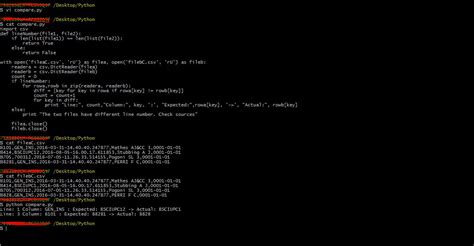 Dictionary Python Compare Files With Header Field By Field Stack