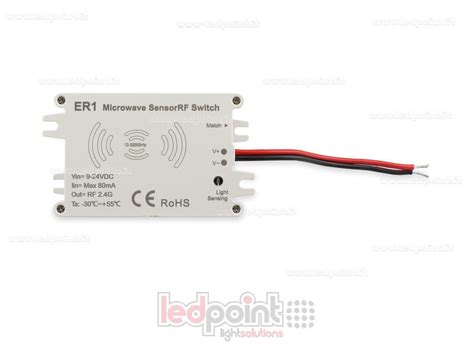 Ledpoint S R L Remote Control And On Off Motion Sensor For Skydance Controller 9 24V