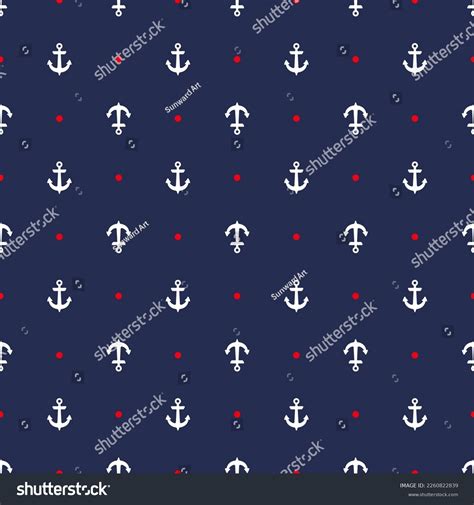 Navy Anchor Pattern