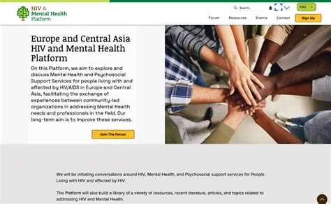 Eatg Launches The Europe And Central Asia Hiv And Mental Health Platform Eatg