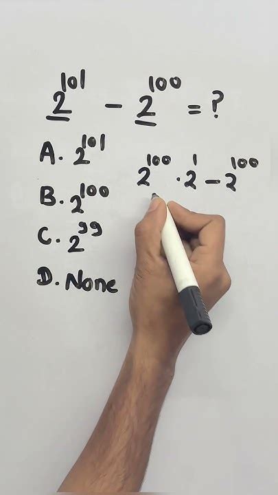 Can You Solve This Exponent Question In 12 Exponent Youtube