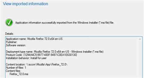 Sccm Deploy Firefox As Application Win Installer Error Lab Core The Lab Of Mrnettek