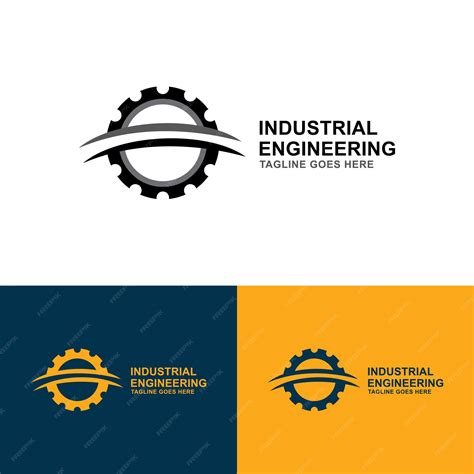 Premium Vector Industrial Logo Design Vector