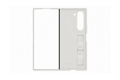 Samsung Galaxy Z Fold Silicone Stand Case With Grip White Domayne