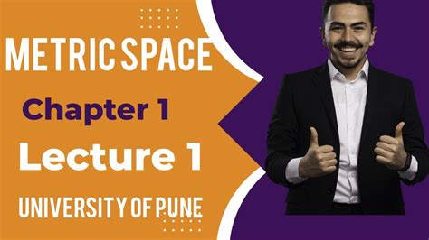 L01 Metric Space Tybsc Sem V University Of Pune 2022 Youtube