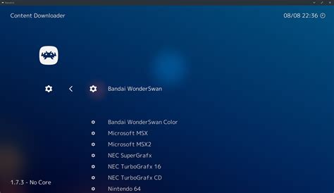 Menu Content Downloader Cannot Load Any Directories With Spaces · Issue 7056 · Libretro