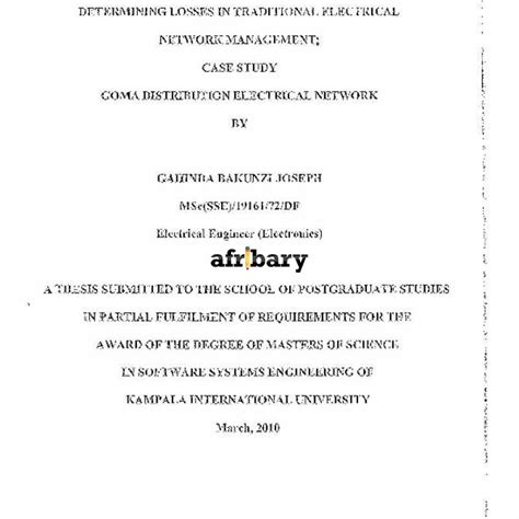 Use Of Computerized Web Based Information System For Determining Losses