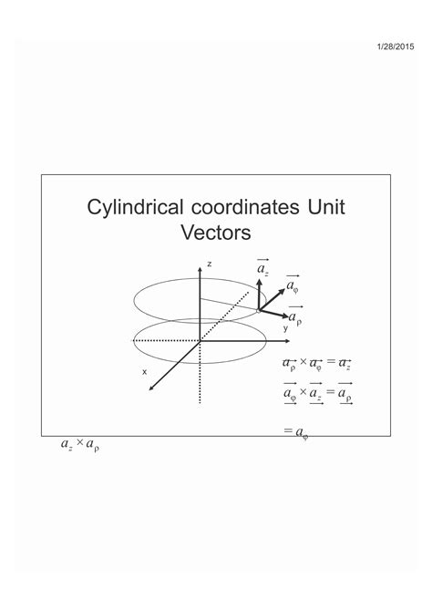 724429257 Cylindrical Coordinate System 1 Pdf