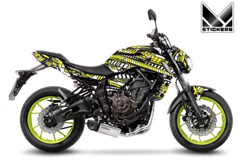 Kit Deco Mt 07 Yamaha Line Art Kit Déco Moto 2026