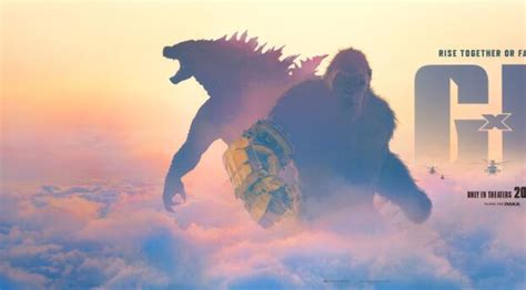 X Resolution Godzilla X Kong The New Empire Banner Key Art X Resolution