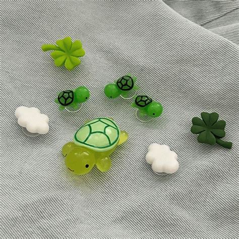 신상 💚 미니 야광 거북이 행운 자비츠 신꾸 세트 8pcs 에이블리