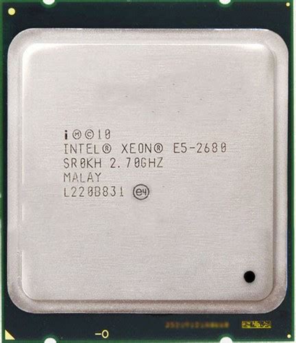 Intel Xeon E5 2680 2 7ghz 8 Core 20m 8 Gt S Lga2011 Sr0kh Cpu Processor Ebay