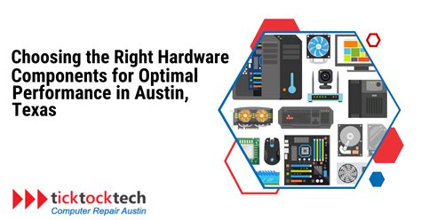 Choosing The Right Hardware Components For Optimal Performance TickTockTech Computer Repair