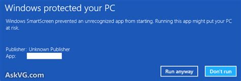 How To Disable SmartScreen Filter In Windows And Later AskVG