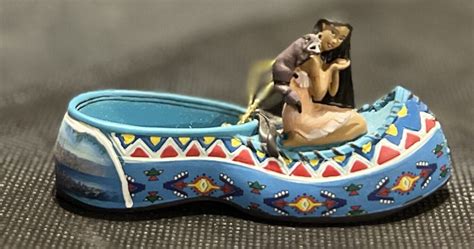 Disney Princess Pocahontas Once Upon A Slipper Shoe Christmas Ornament