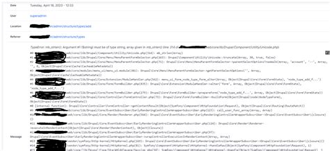 Typeerror Mbstrlen String Must Be Of Type String Array Given At