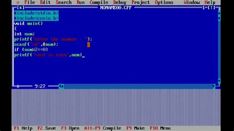 C Programming Lab A Program To Print Whether A Given Number Is Even