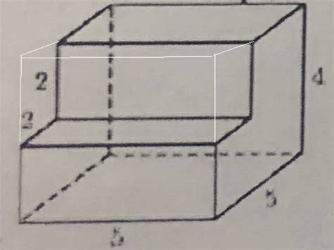 Найдите объем многогранника изображенного на рисунке все двугранные углы прямые