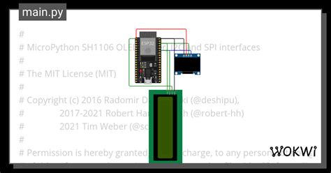 Esp32 Micropython Ssd1306 Copy 2 Wokwi Esp32 Stm32 Arduino Simulator