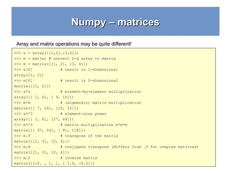 Introduction To Numpy Foundation Study Guidestudyguide Ppt
