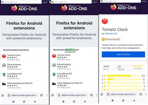 Firefox For Android Now Supports Over 450 Extensions