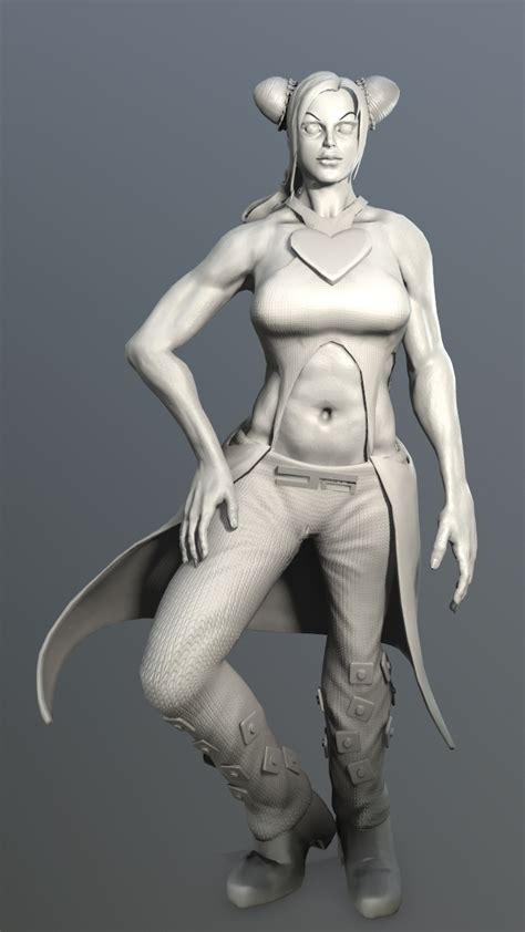 Jolyne Character Model — Polycount