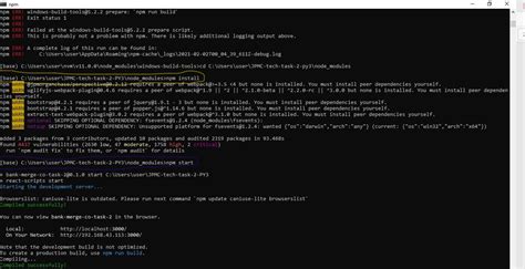 Npm Installation Error · Issue 489 · Insidesherpajpmc Tech Task 2 Py3