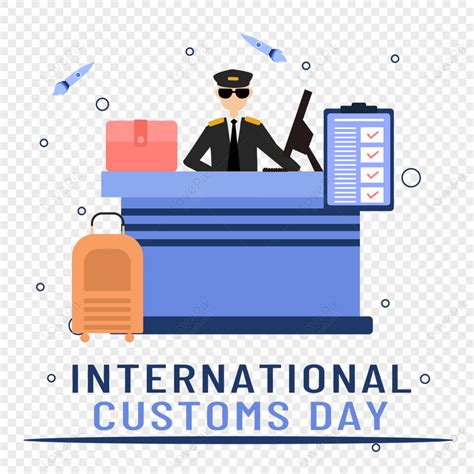 International Customs Day Baggage Clearance Inspection Checklist Detailed List Goods Combating