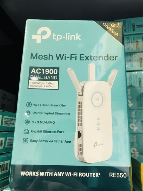 Tp Link Re Ac Dual Band Mesh Mu Mimo Wi Fi Extender Computers Tech Parts