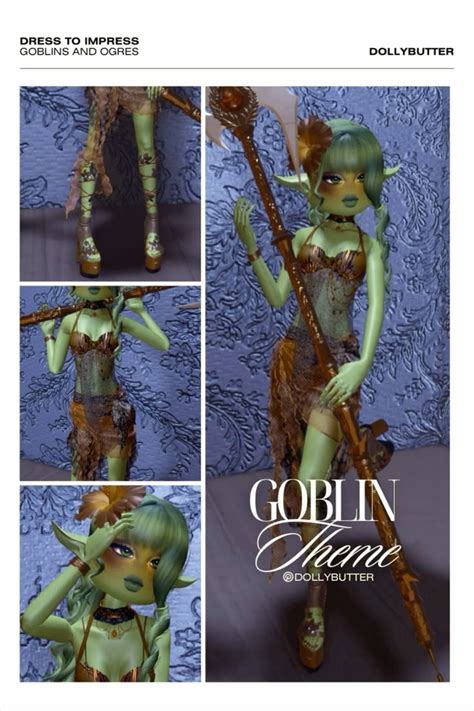 Dress To Impress Theme Goblins And Ogres Goblin 🧌