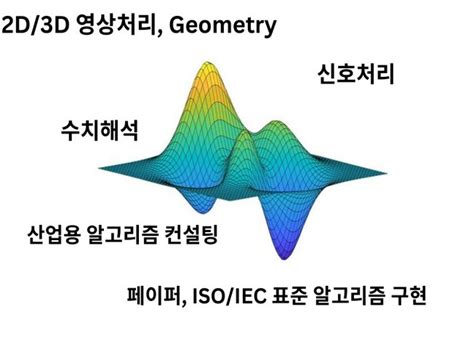 수치해석 신호처리 영상처리 알고리즘 개발 크몽