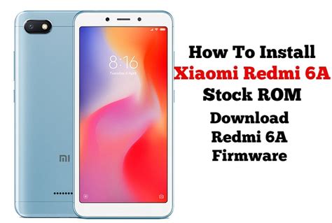 Xiaomi Redmi I Stock Firmware Flash File Stock Rom Guide