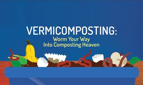 Vermicomposting Worm Your Way Into Composting Heaven Infographic