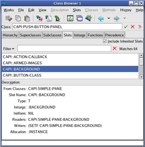 71 Simple Use Of The Class Browser
