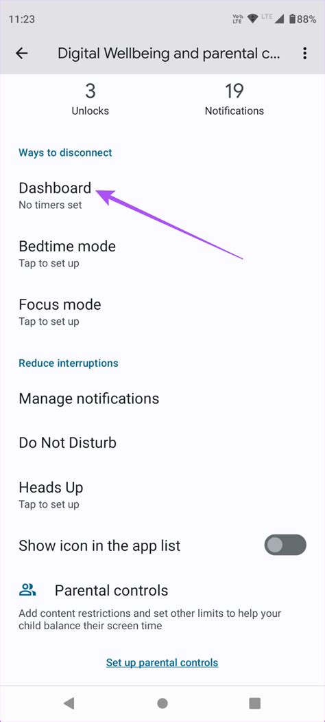 how to set app limits on android guiding tech