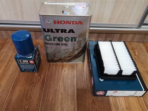 NEW Honda Ultra green SP 0W10 + фильтра Япония VIC воздушный/масляный ...