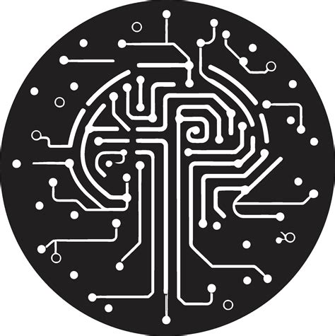 Logic Sphere Nexus AI Logo Vector Smart AI Synthesis Designing AI Logos Vector Art At