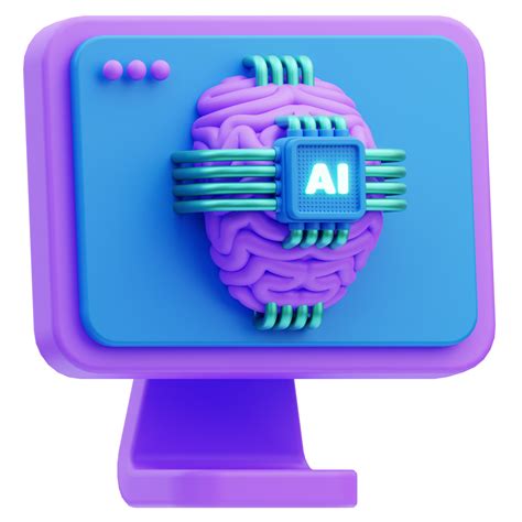 Cognitive Computing D Illustration Png